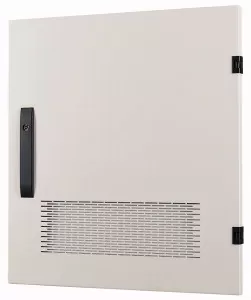 Eaton Geräteraumtür, belüftet, IP30, links, HxB=600x600mm, grau 284206